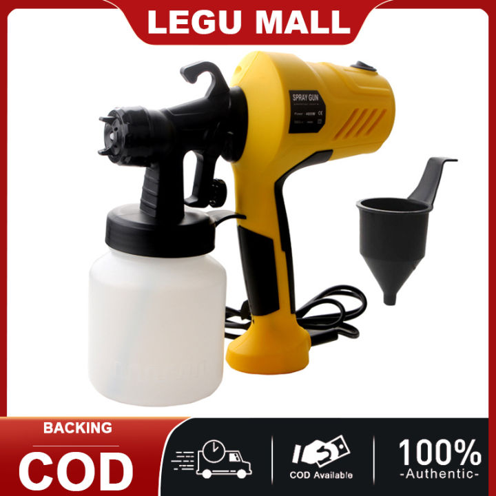 Paint Sprayer High Pressure Electric Spray Gun set Heavy Duty Portable ...