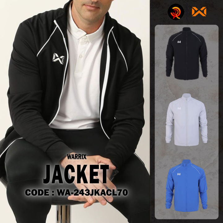 WARRIX รุ่น WA-243JKACL70 ACTIVE PRO JACKET เสื้อแจ็คเก็ตแขนยาว แท้100% | Lazada.co.th