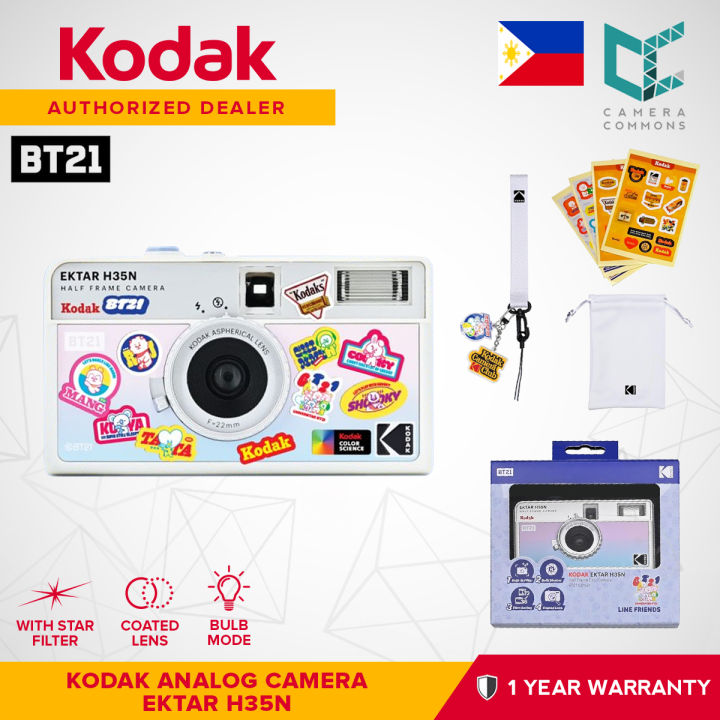 Kodak Ektar H35N x BT21 Limited Edition 35mm Half-Frame Reusable Film ...