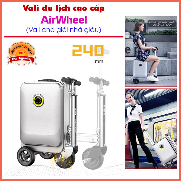 Vali thông minh lái như xe điện nổi bật cho người nổi tiếng, nghệ sĩ ...