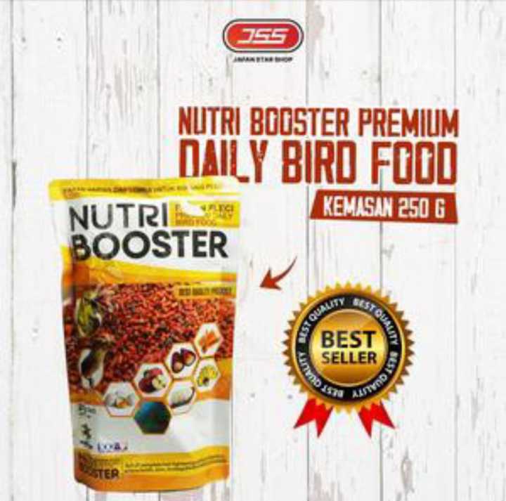 NUTRI BOOSTER ( PACK ORI 250 gr ) PAKAN MAKANAN PLECI NUTRIBOOSTER ...