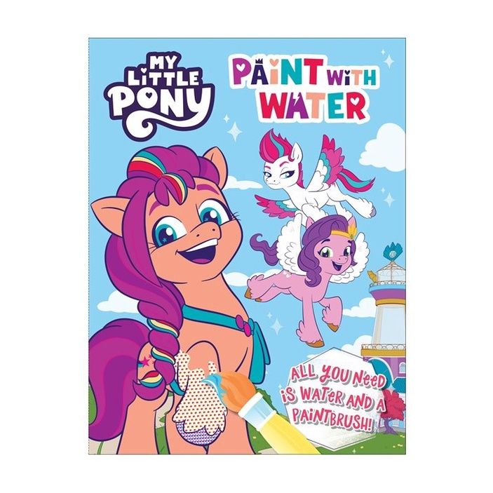 My Little Pony Paint With Water Activity Book For Kids to Paint & Color ...