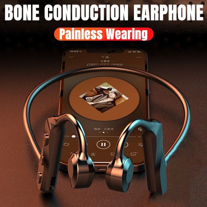 K69 TWS Wireless Sports Bluetooth Bone Conduction Headphones With Mic ... K69 TWS Wireless Sports Bluetooth Bone Conduction Headphones With Mic ...