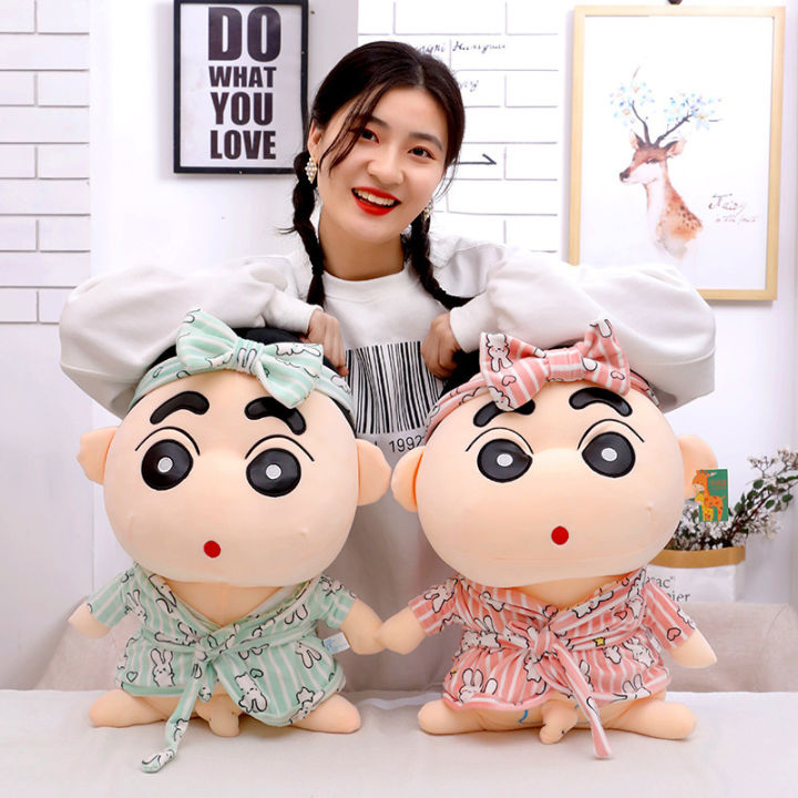 Crayon Shin-Chan Doll Stuffed Toy Cartoon Cute Bathrobe Shin-chan ...