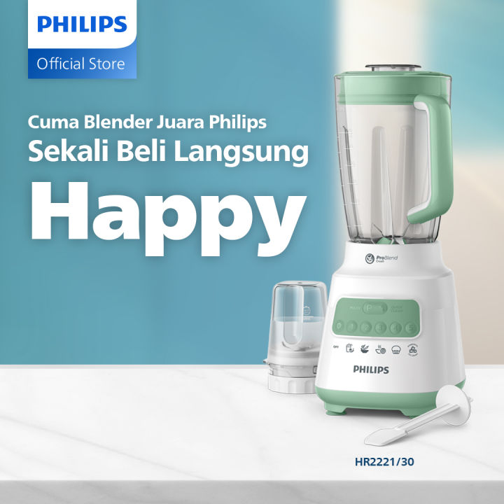 Blender Philips Plastik 2 liter - 5000 Series HR2221/30 - Blender jus ...