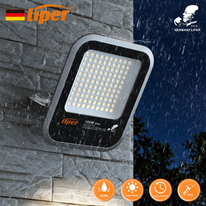 Liper Germany LED Floodlight IP66 High Power (10W | 20W | 30W | 50W ...