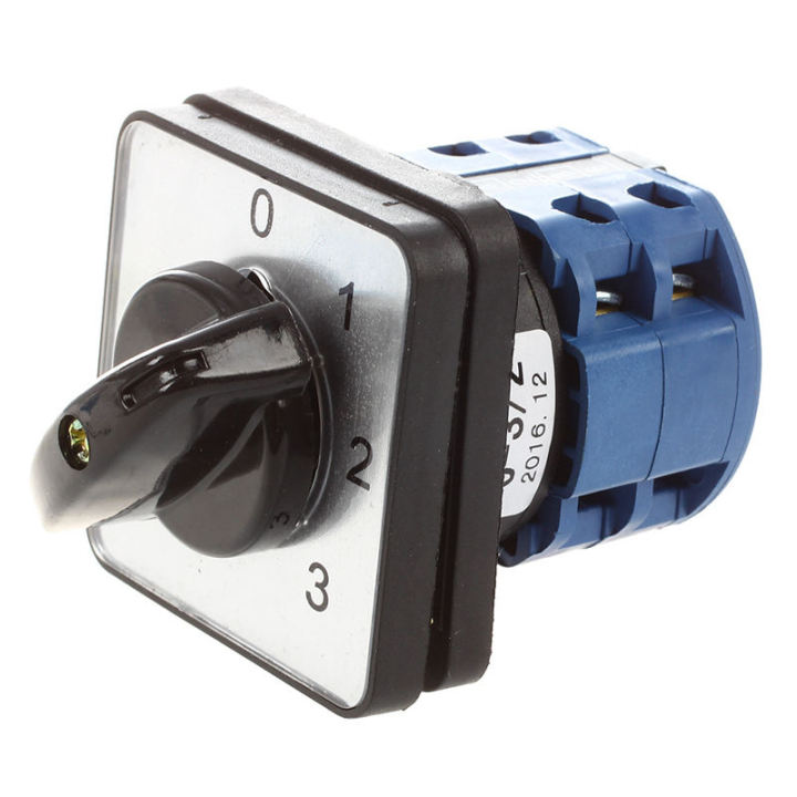 660V 20A 6 Terminals 4 Positions Rotary Cam Changeover Switch | Lazada