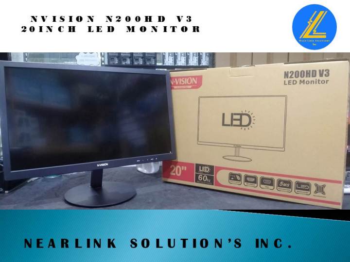 NVISION N200HD V3 LED MONITOR | Lazada PH