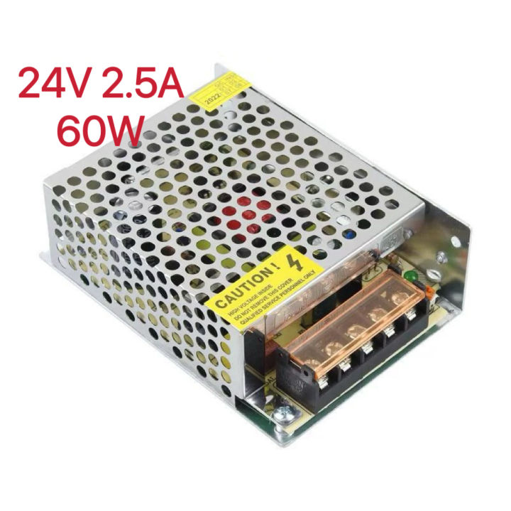 สวิทชิ่ง หม้อแปลงไฟฟ้า 24V 2.5A 60W Switching Power Supply สวิทชิ่ง เ ...
