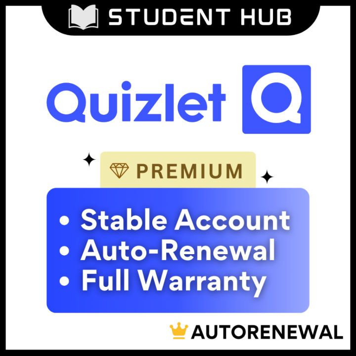 Quizlet Plus Premium Account Unlock Step-by-step Textbook Solutions ...