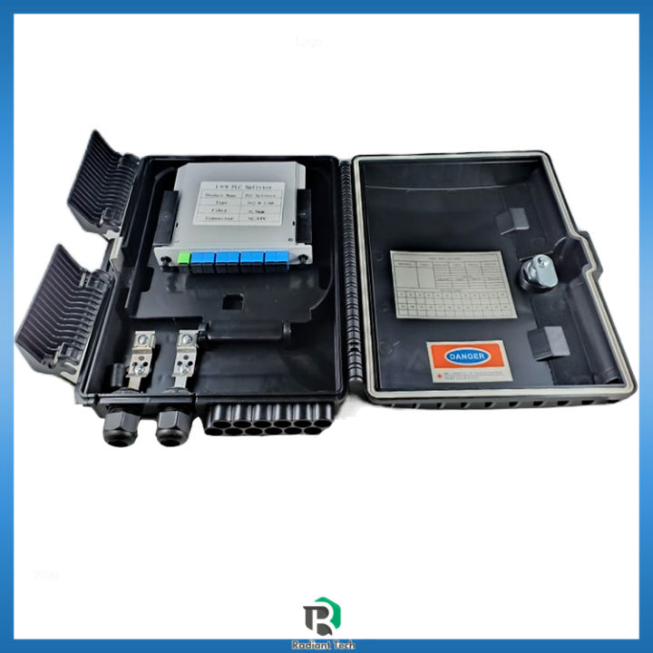 Nap Box 8 port Fiber Splitter Box FTTH Insert type Fiber Optic ...