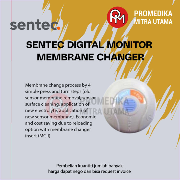 SENTEC DIGITAL MONITOR - MEMBRANE CHANGER | Lazada Indonesia