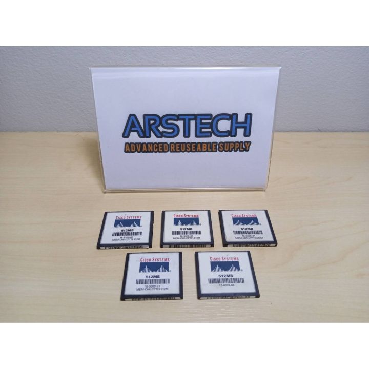 พร้อมส่ง โปรโมชั่น Original Cisco 512MB CompactFlash CF Memory card For ...