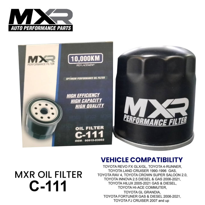 MXR OIL FILTER C-111 | Lazada PH