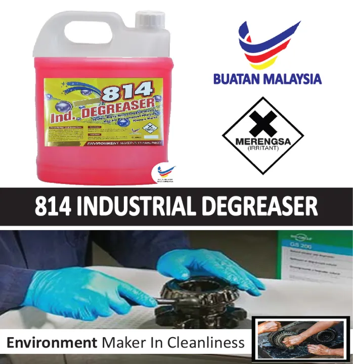 WATER-BASE DEGREASER CLEANER/CECAIR PENANGGAL MINYAK KUASA KUAT 5-10L ...