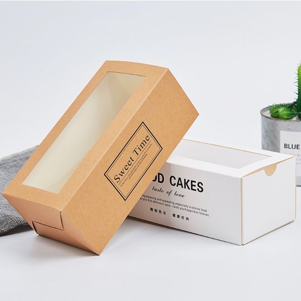 5pcs | Cake roll box Pastry Banana Loaf Brownies Cookies Tart Box ...