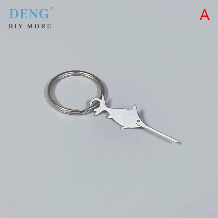 Deng Swordfish Shape Stainless Steel Needle for Smartphone Sim Card Tray Removal Eject Pin Key ...