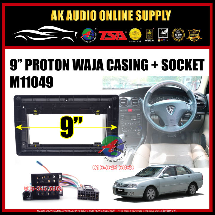 Proton Waja 2000 - 2011 Android Player 9” Inch Casing + Socket - M11049 ...