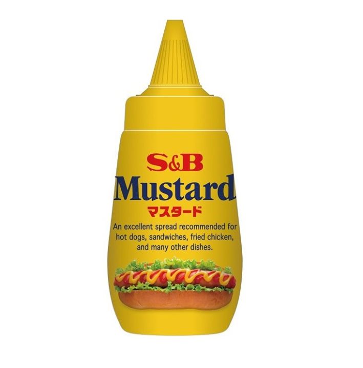 S&B French Style Mustard Sauce Squeeze Bottle 150g | Made in Japan ...