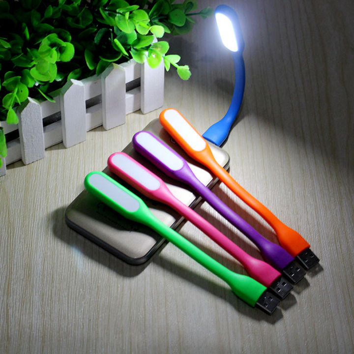 Portable Mini USB LED Book Light Flexible Table Reading Lamp Ultra ...
