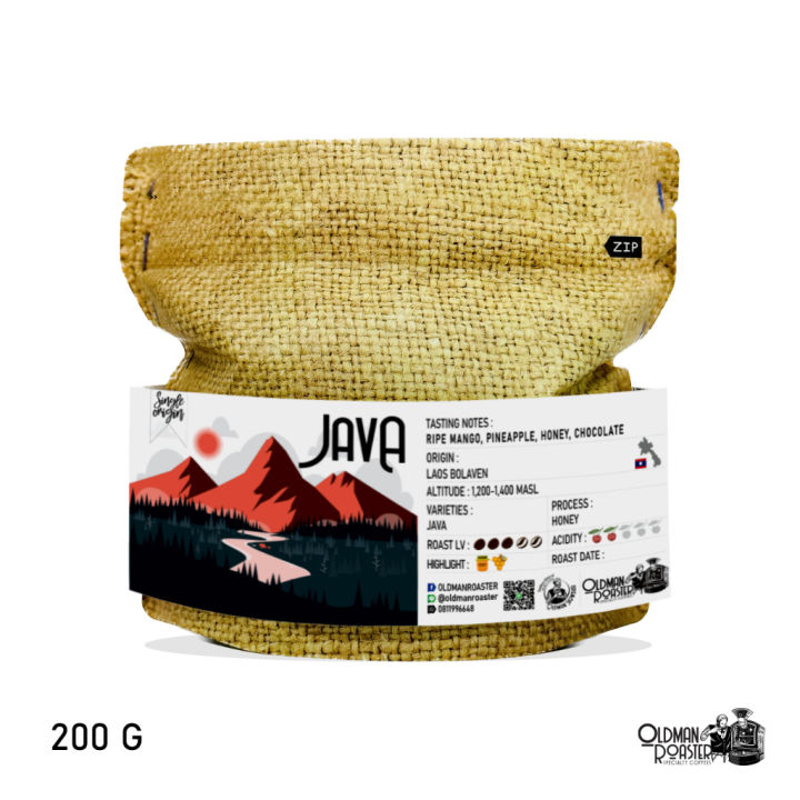 เมล็ดกาแฟ JAVA HONEY (คั่วกลาง) ขนาด 200g | Lazada.co.th