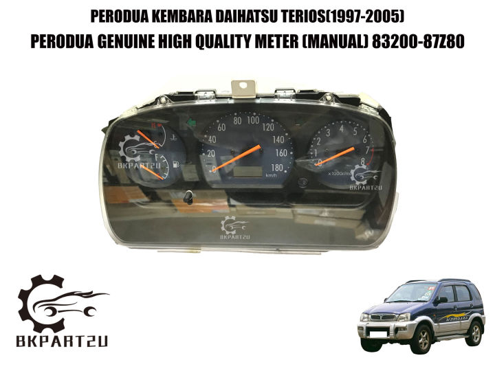 PERODUA KEMBARA DAIHATSU TERIOS MANUAL (1997-2005) SPEEDOMETER ...