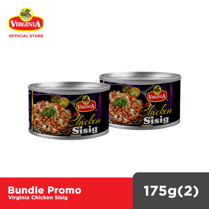 Virginia Chicken Sisig 175g x 2 | Lazada PH