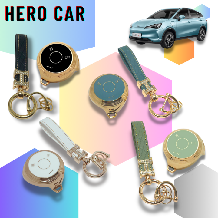 NETA V PRO 2022 Crossover รถยนต์ไฟฟ้า ปลอกหุ้มกุญแจรีโมทรถยนต์ เคสกุญแจ ...