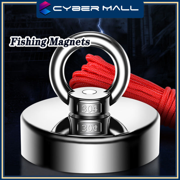 Strong Powerful Round Neodymium Magnet Fishing Magnet Searching Magnet ...