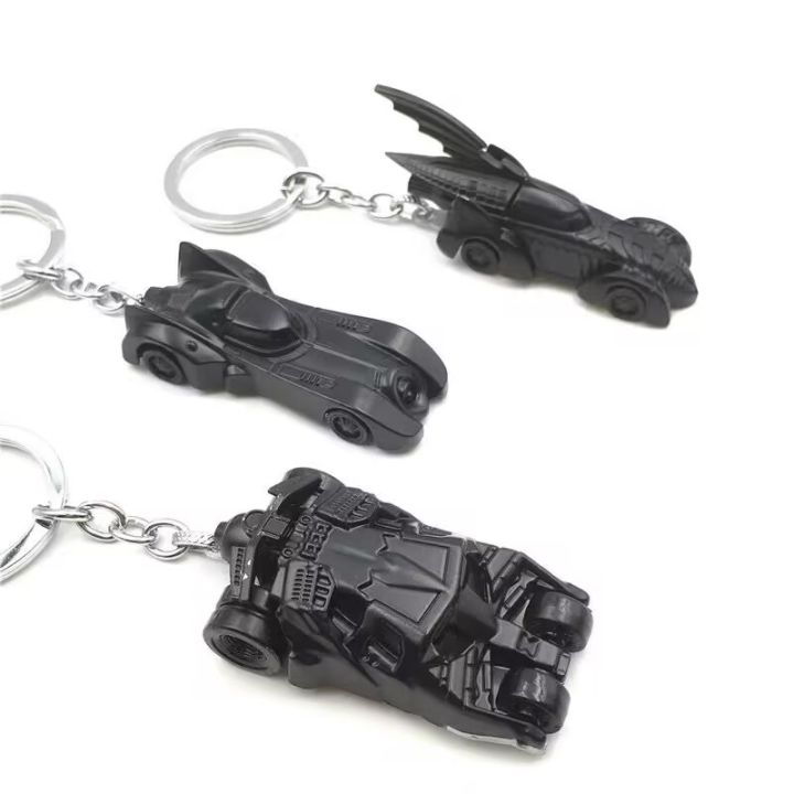 The DC Universe Keychain Cartoon Vintage Batman Car Batmobile Metal ...