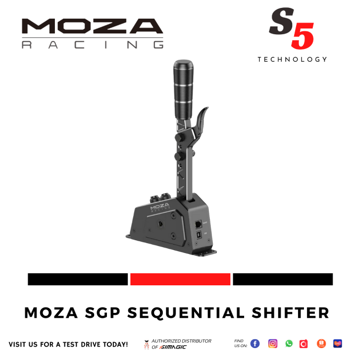 MOZA SGP Sequential Shifter / SGP Shifter / SGP / Simracing / sim ...