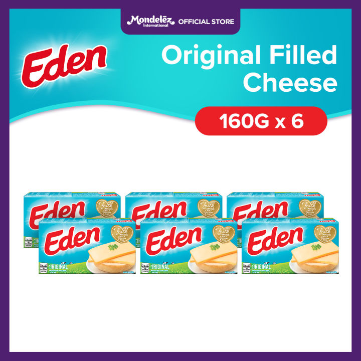 Eden Original - Processed Filled Cheese 160g with Milk Vitamins A & B2 ...