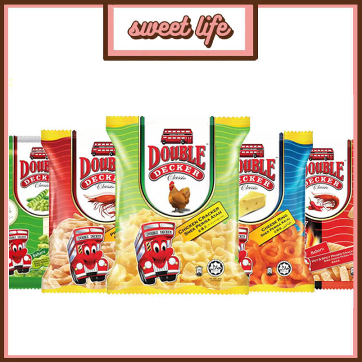 (pcs)65g / 70g MAMEE DOUBLE DECKER (INDIVIDU / PACK / BAG / SNACK / PEK ...