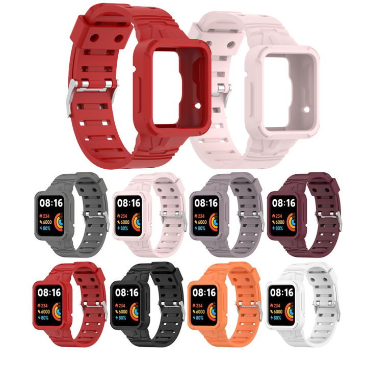 Replacement silicone Strap For Xiaomi Mi Watch Lite / Redmi Watch/Xiaomi MI watch lite 2/Redmi ...
