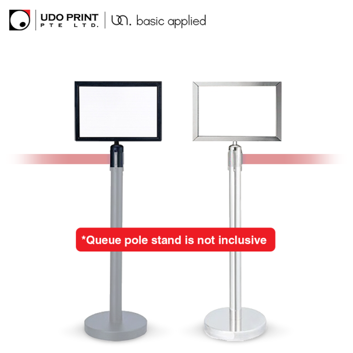 Queue Pole Signage | Retractable Queue Pole Signage | Retractable Queue ...