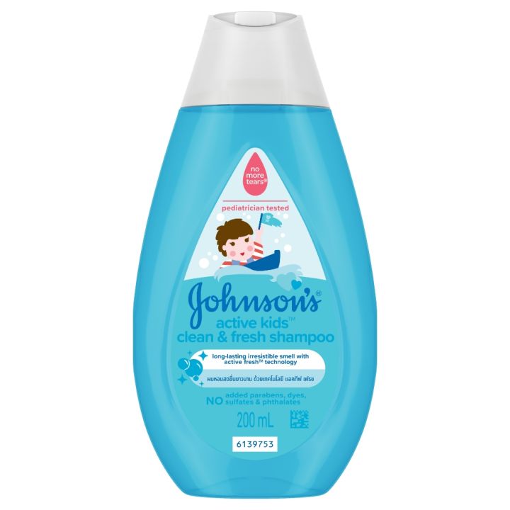 Johnson's Active Kids Clean & Fresh Shampoo 200mL | Lazada PH