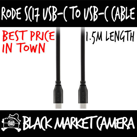 [BMC] [Official Dealer] Rode SC17 USB-C to USB-C Cable (1.5m) For ...