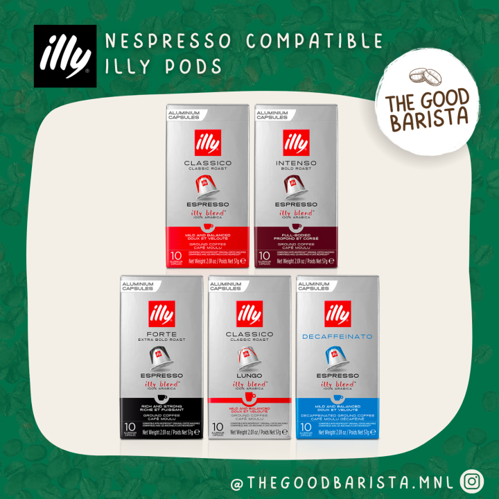 Illy Nespresso Compatible Pods and Capsules | Lazada PH