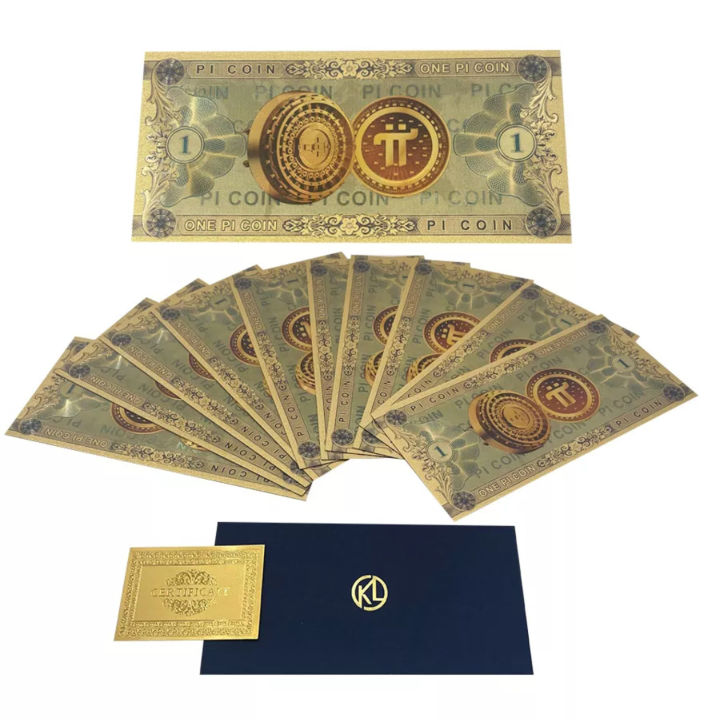 Koleksi Gold Foil Pi Network PI Coin Crypto Koin Kripto Fisik | Lazada ...