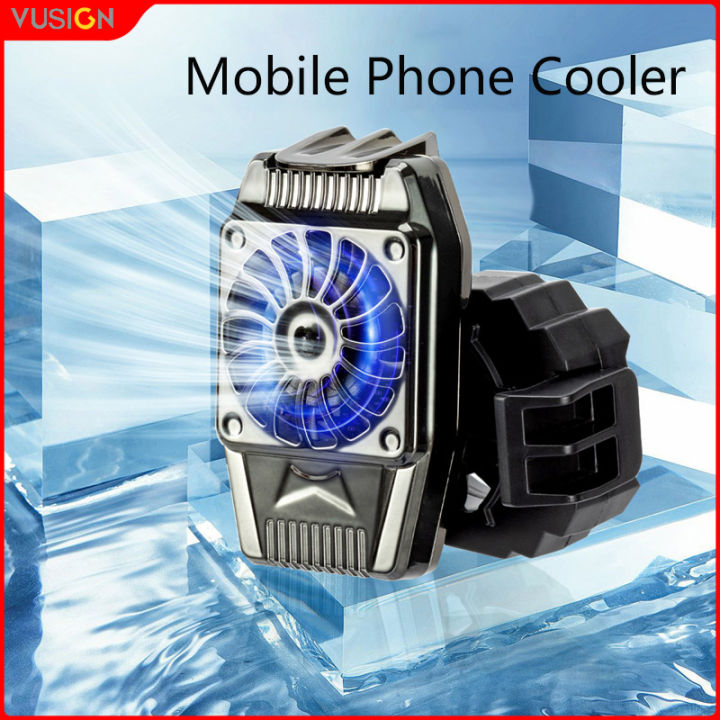 Deli ABS Mobile Phone Cooler Gaming Radiator Fast Cooling USB Charging ...