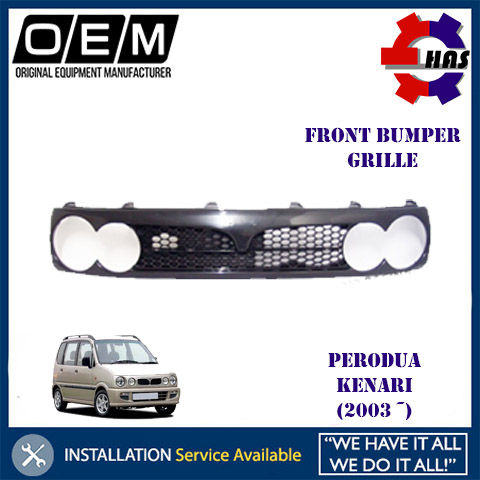 Perodua Kenari (2003 ~) Front Bonnet Hood Bumper Moulding Grille Chrome ...