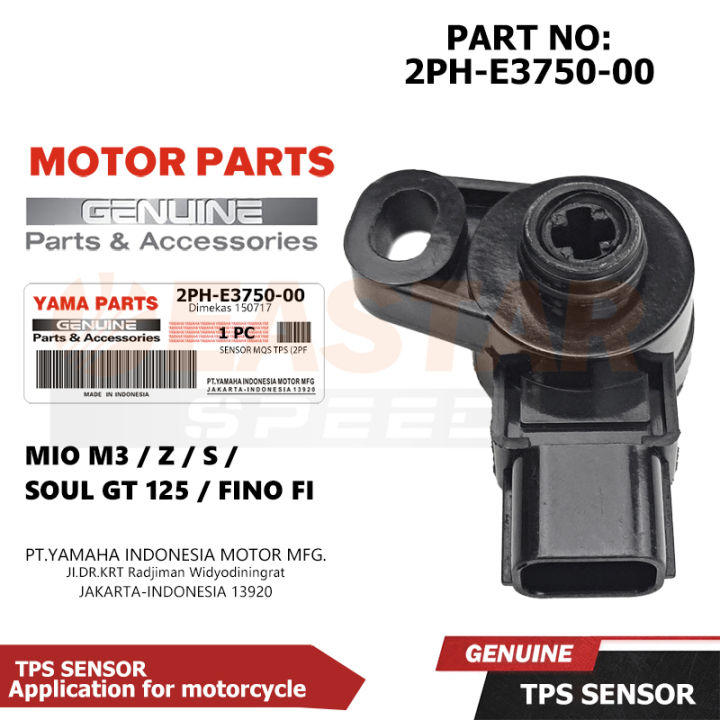 【24 hours shipping】 Black TPS Sensor Motor Parts for Yamaha Mio M3 / Z ...
