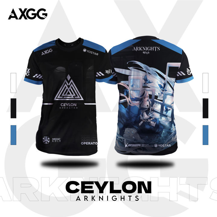 AXGG " Arknights - Medic " Gaming Shirt | Lazada PH