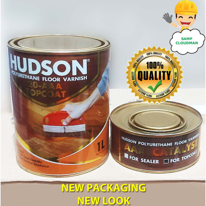Hudson Polyurethane Floor Varnish Sealer / Topcoat 1 Liter | Lazada PH