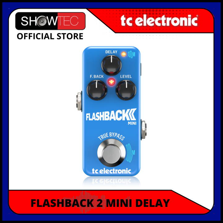 FLASHBACK 2 MINI DELAY Legendary Ultra-Compact Delay Pedal with MASH ...