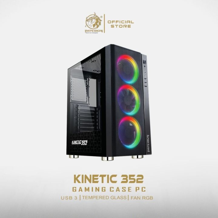 Computer Case / PC Case Imperion Kinetic 352 | Lazada Indonesia