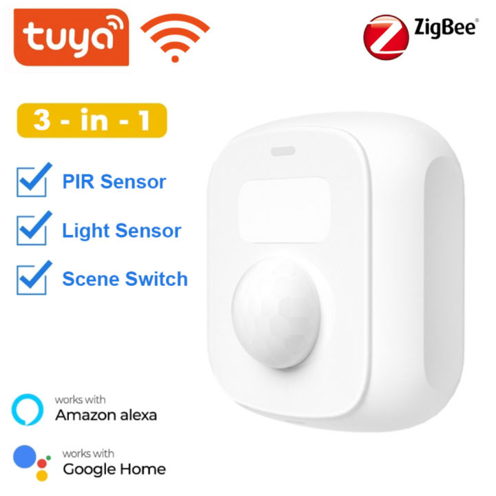 Tuya Wifi Zigbee Mini Human Motion Movement Body PIR Sensor With Light ... Tuya Wifi Zigbee Mini Human Motion Movement Body PIR Sensor With Light ...