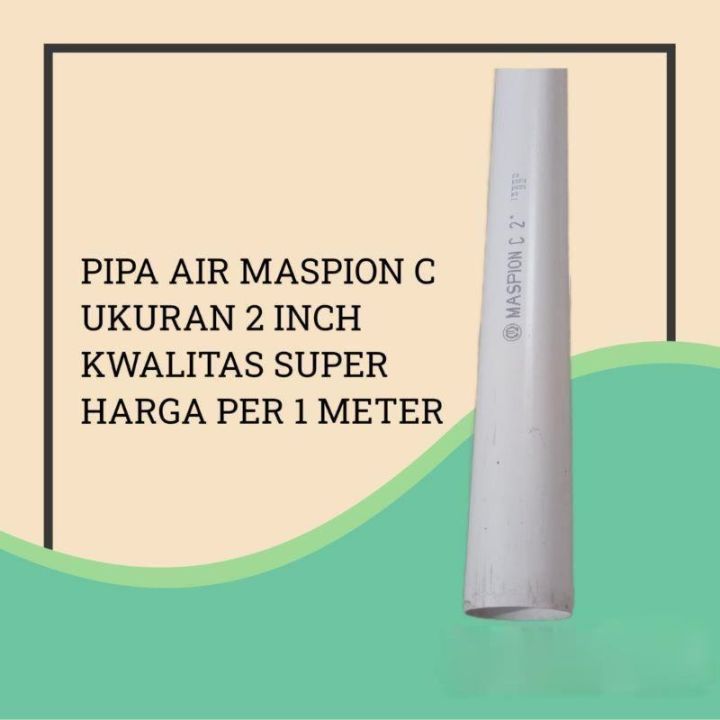 PIPA PARALON PRALON 2 INCH / MASPION PIPA PVC C 2" / PIPA AIR MASPION ...