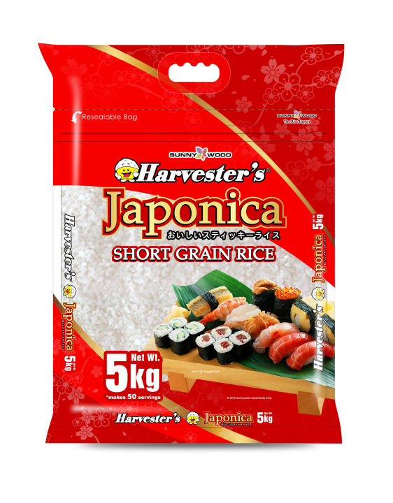 Harvesters Japonica Japanese Rice (5kg) | Lazada PH