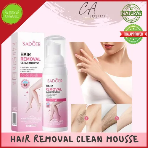 hair removal mousse 100ml Quick Clean Hair Armpit Arms Legs private ...